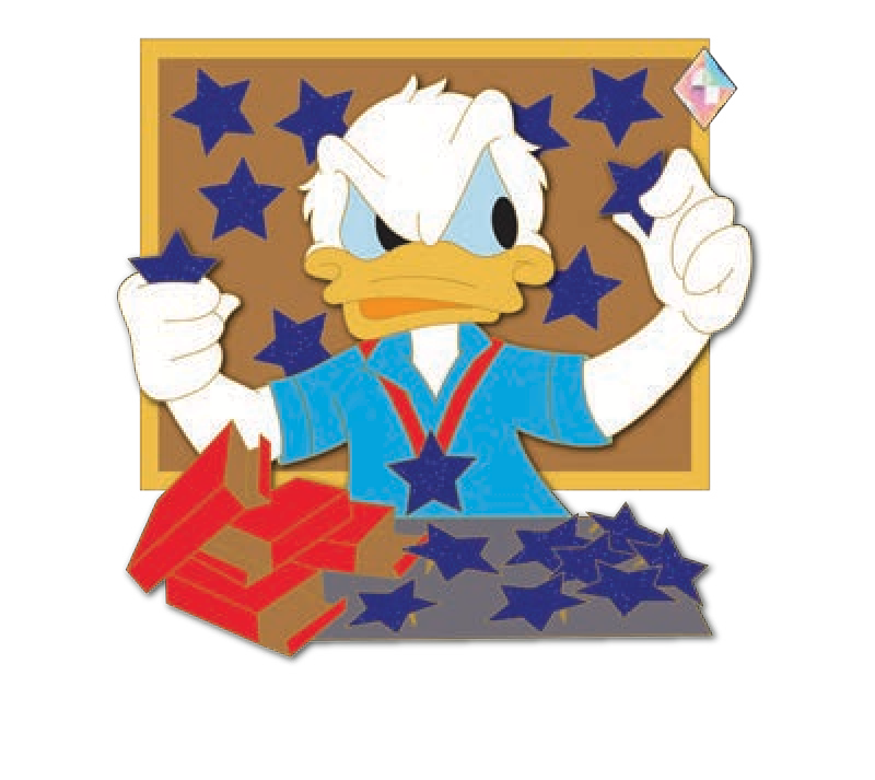 Disney Pin Trader Life - Donald with Duplicate Mystery Pins | PIN 100004