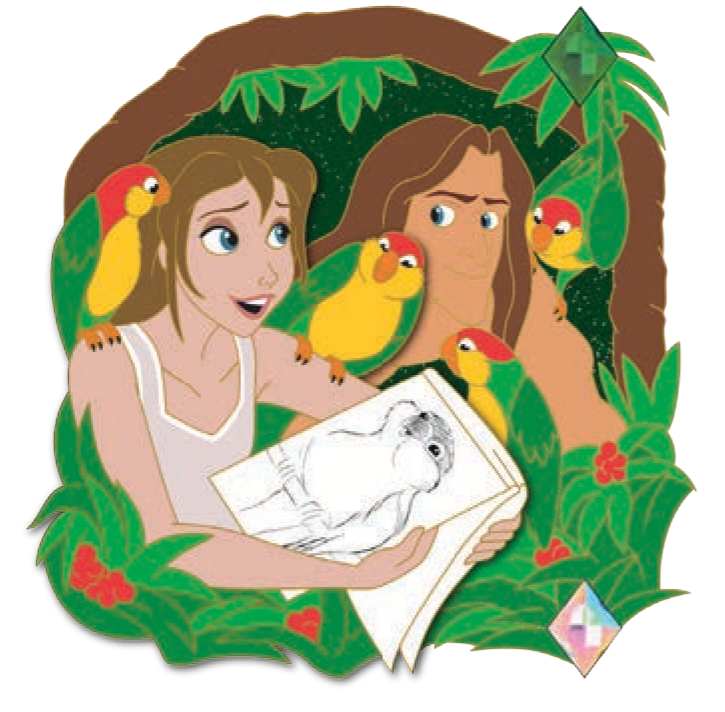 If We Were There! - Tarzan & Jane — 20 Years of Disney Pin Trading ...