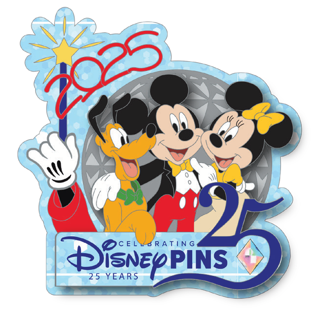 25 Years of Disney Pins Welcome Gift – Spaceship Earth 2025 Logo | PIN ...