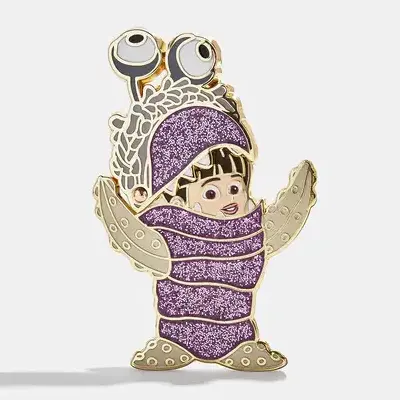 BaubleBar - Monsters Inc. Mystery Pin Pack - Boo in Monster Costume ...