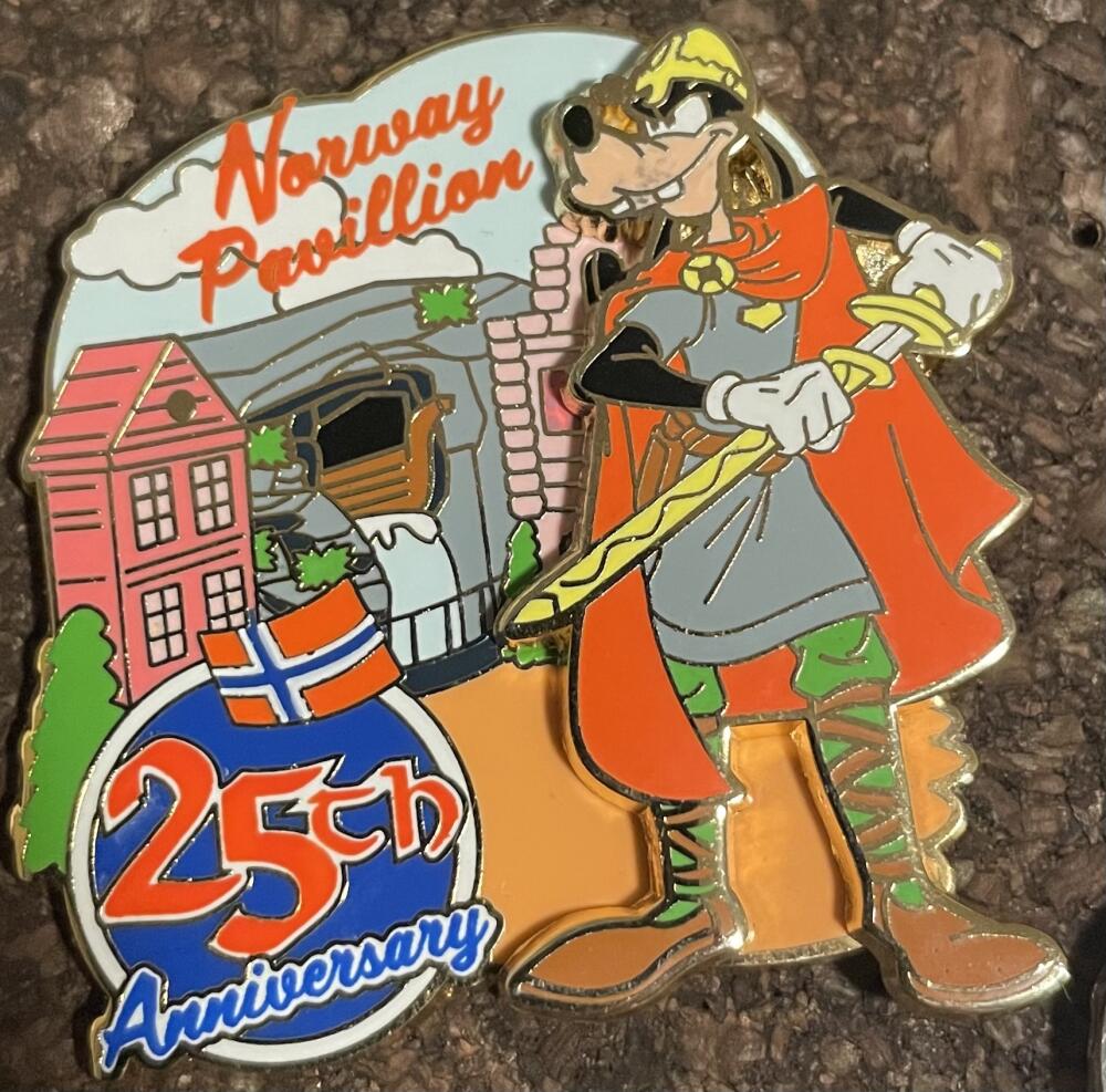 EPCOT World Showcase - Norway Pavilion 25th Anniversary | PIN 100282