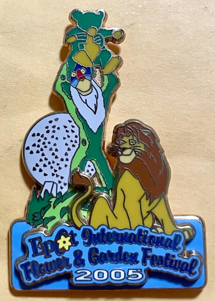 EPCOT International Flower & Garden Festival 2005 - Rafiki Holding Up ...