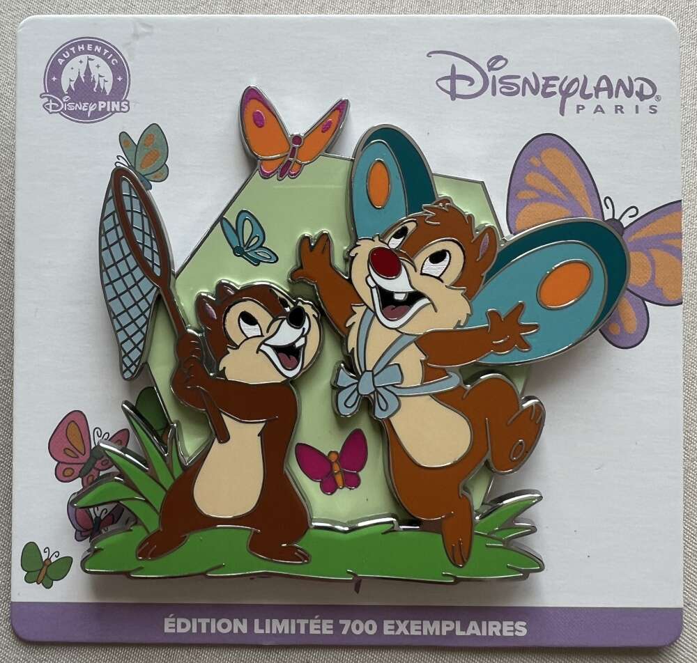 Papillons - Chip & Dale | PIN 100513