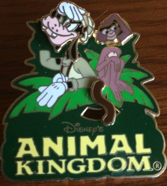Disney's Animal Kingdom - Animal Kingdom Goofy and Monkey Slider | PIN 443