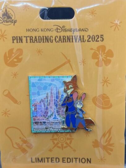 Pin Trading Carnival 2025 - Zootopia Nick and Judy Hopps | PIN 100724