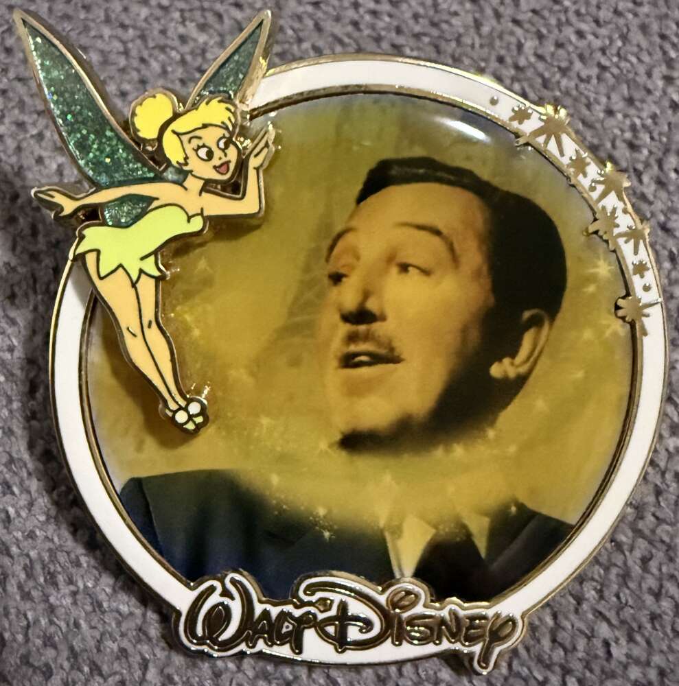 Walt Disney - Walt Disney and Tinker Bell - Pixie Dust | PIN 100735