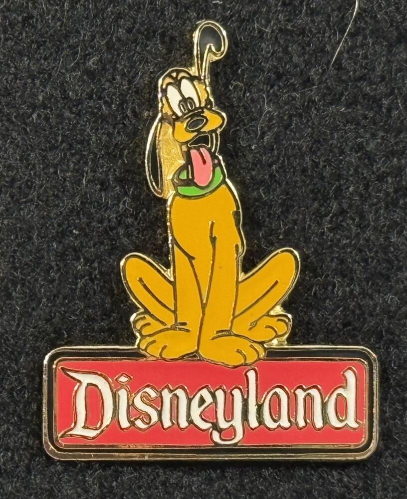 Disneyland Character Sign Series - Pluto | PIN 101014