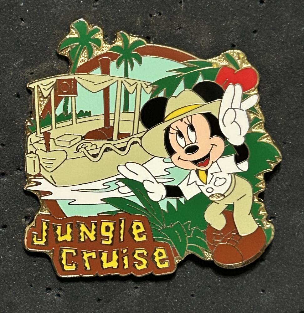 Tokyo DisneySea Monthly Pin Collection - Minnie Mouse Jungle Cruise ...