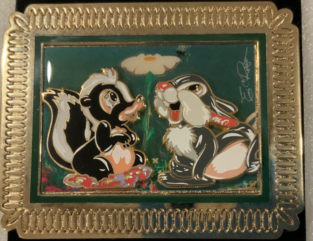 Eric Robison Portrait Series #2 - Flower and Thumper | PIN 101205