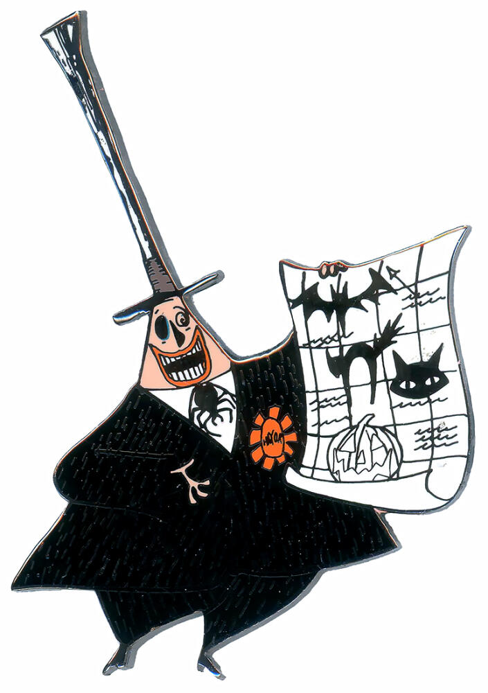 The Nightmare Before Christmas - The Mayor Showing Halloween Plans ...