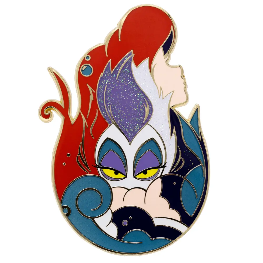 Pink A La Mode (PALM) - Princess Villain 3" Mystery Enamel Pin - Ariel ...