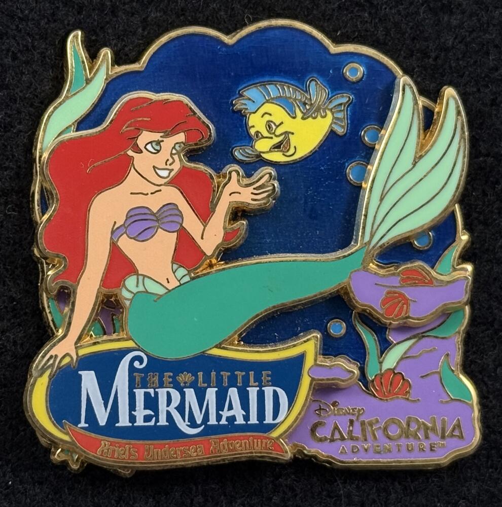 Ariel's Undersea Adventure - Ariel and Flounder | PIN 101412