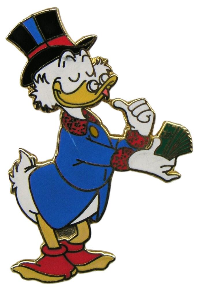 Unknown Series - Scrooge McDuck - Counting Money | PIN 101589