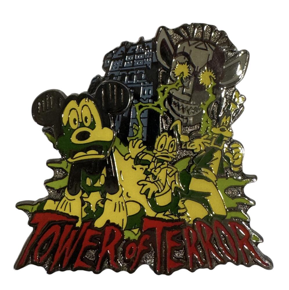 Tokyo Disney Tower of Terror - Spring Head Mickey with Donald Goofy and ...