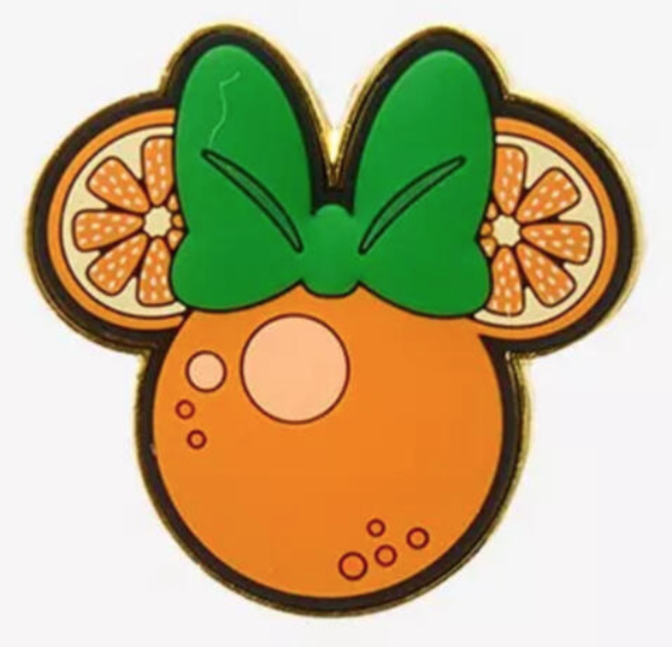 Minnie Mouse Fruit Silhouettes - Orange | PIN 101741