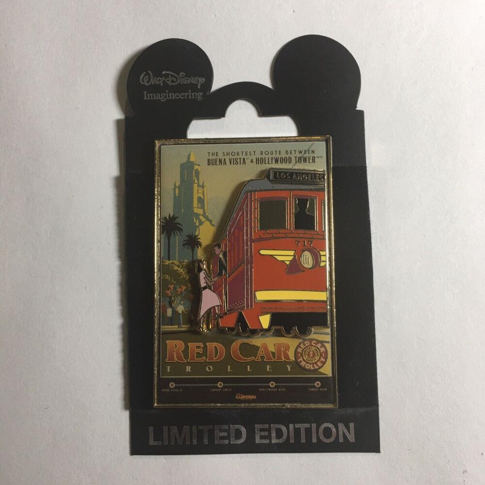 Disneyland Attraction Posters - Red Car Trolley | PIN 101828