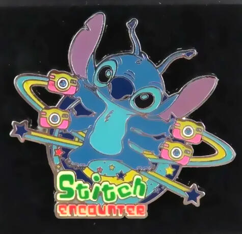 Stitch Encounter - Stitch Holding Multiple Cameras | PIN 102292