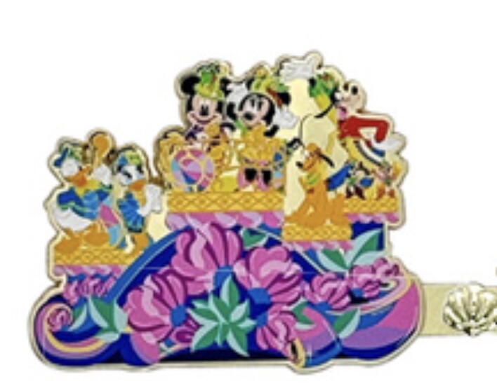 Hong Kong Disneyland 20th Anniversary - Parade Floats Mystery Pin Set - Mickey and Friends | PIN ...