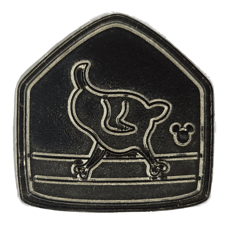 2018 Hidden Mickey - Toontown Signs - Chicken Crossing CHASER | PIN 10255