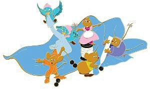 Disney Sidekick Series - Cinderella - Mice And Blue Birds | PIN 102789