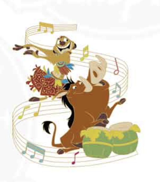 Disney Music Festival 2025 - Timon and Pumbaa’s | PIN 103300