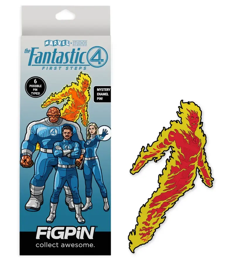 FiGPiN Quest - The Fantastic Four: First Steps - The Human Torch | PIN ...