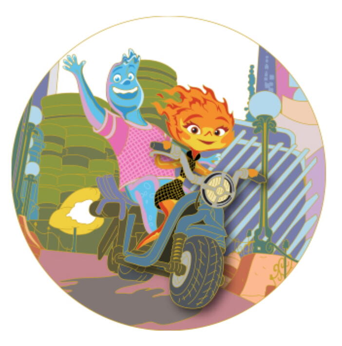 Beloved Tales Series - Elemental - Wade and Ember | PIN 103974