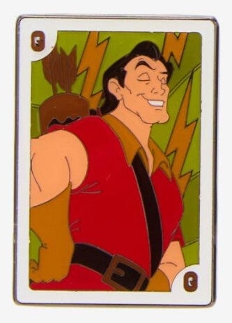 Disney Villains Playing Cards Blind Box - Gaston | PIN 104254