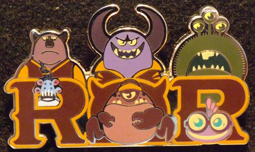 Monsters University Roar Omega Roar Logo