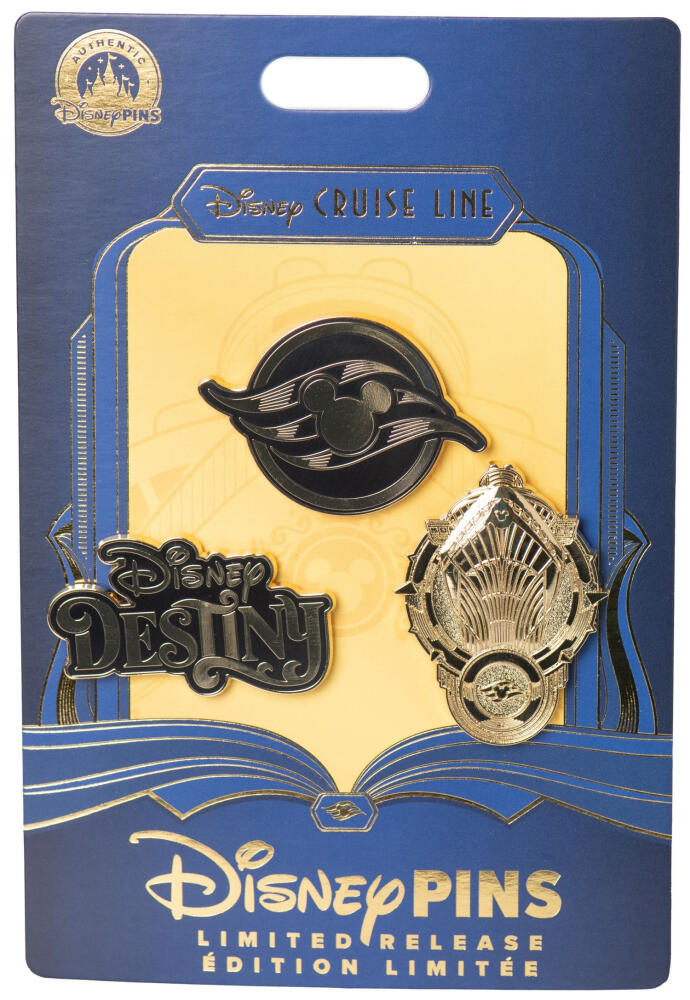 Disney Destiny Maiden Voyage - Disney Destiny Logo Pin Set | PIN 104385