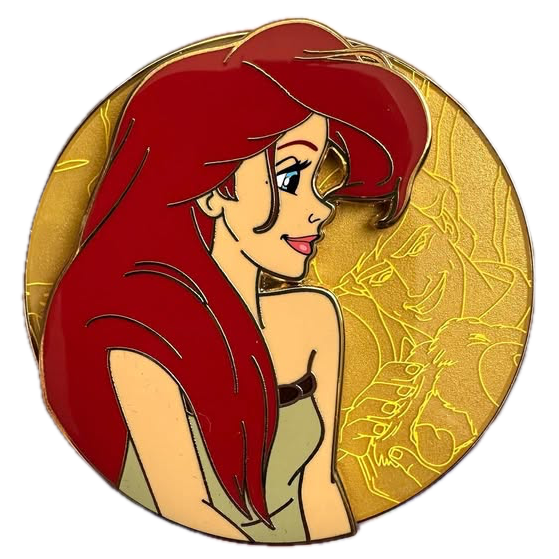 Fantasy Pin Series: SOADA Profiles - Shipwrecked Ariel (Gold plated ...