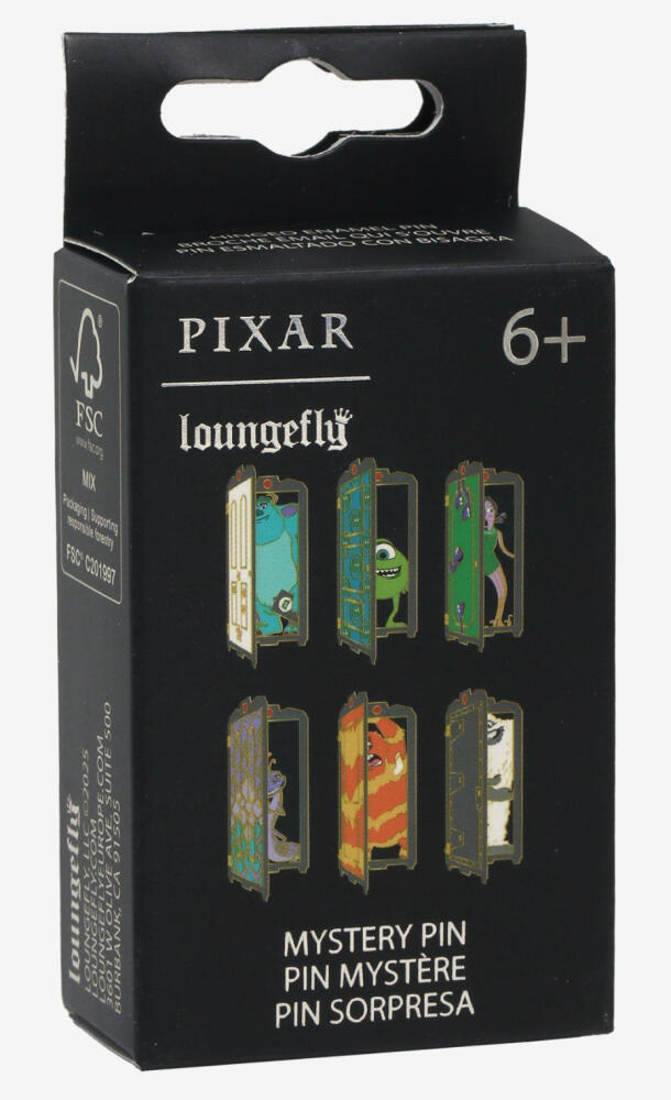 Monsters, Inc. Door Blind Box Hinged Pin Set - Unopened Mystery Box ...