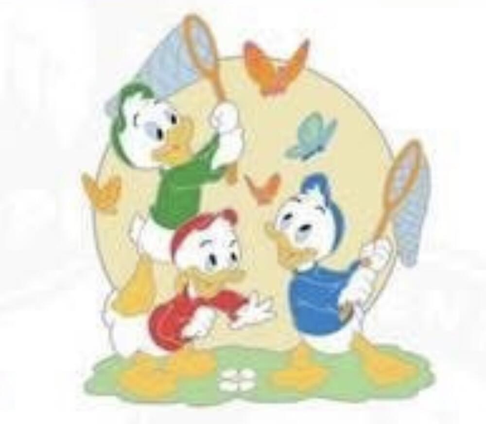 Papillon Butterfly Series - Huey, Dewey, and Louie | PIN 105850