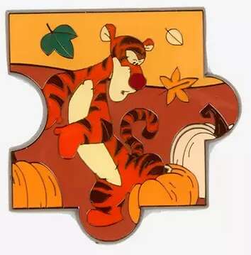 BoxLunch - Disney Winnie the Pooh Autumn Puzzle Blind Box - Tigger ...