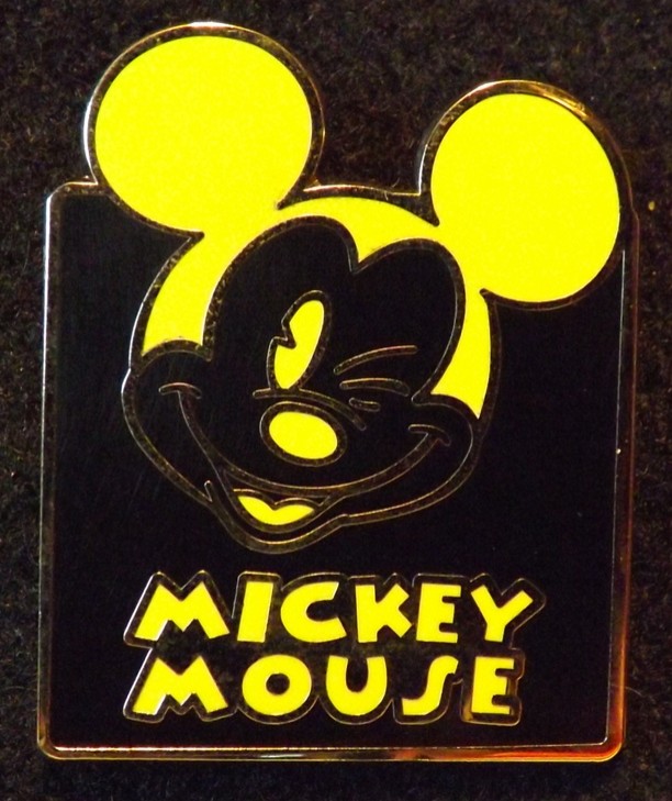Mickey Pop-Art Expressions Mystery Pin Pouch Collection - Neon Yellow ...