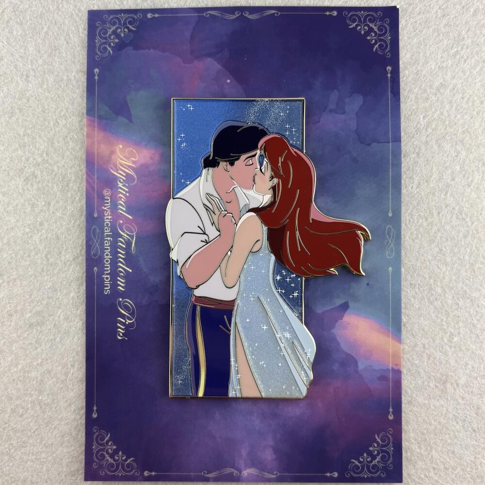 Fantasy Pin Series - Enchanted Kiss: Ariel & Eric | PIN 107541