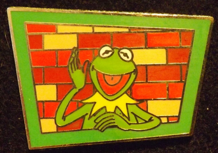 The Muppets Brick Wall Mystery Collection - Kermit | PIN 15364