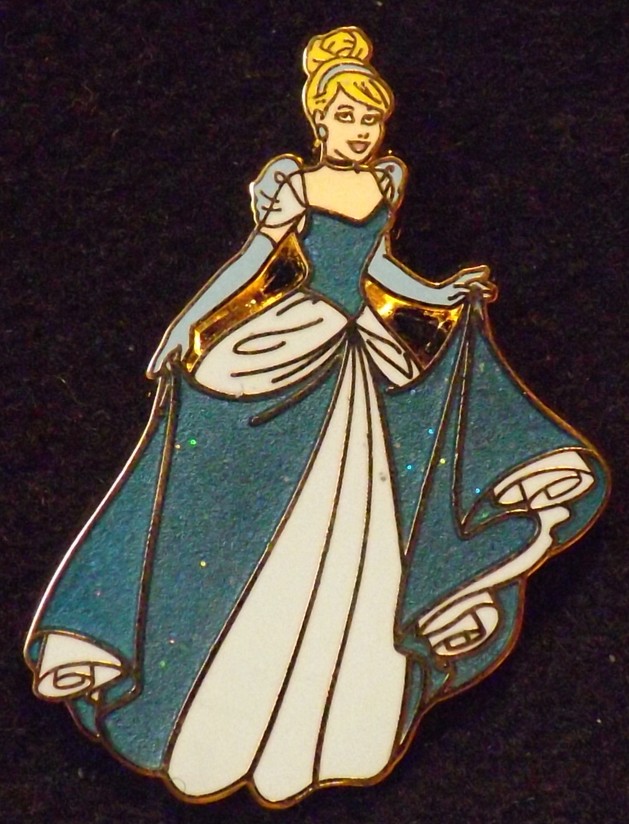 Princess Glitter Pins - Cinderella | PIN 4763