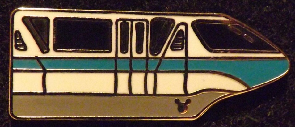 DLR Hidden Mickey Series 2011: Monorail Collection - Mark V Blue | PIN ...
