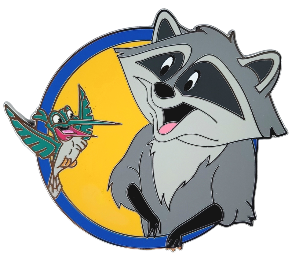 Re-Collections: Series 2 - Meeko and Flit on Blue Circle ONLY | PIN 111920