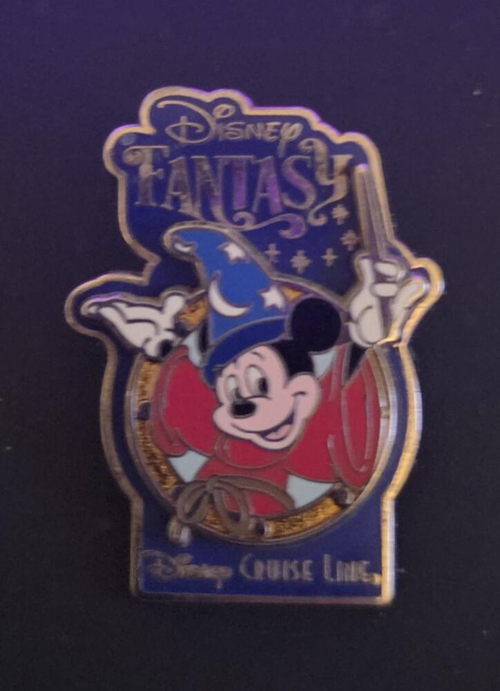 Disney Cruise Line - Disney Fantasy Inaugural - Sorcerer Mickey | PIN ...