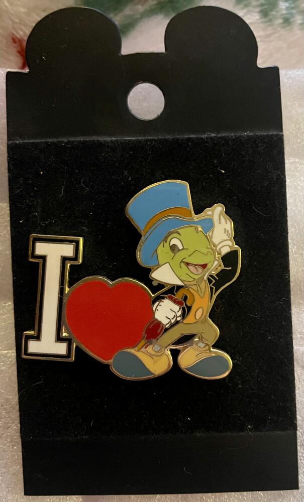 I Love Pins Celebration - I Love Jiminy Cricket | PIN 112298