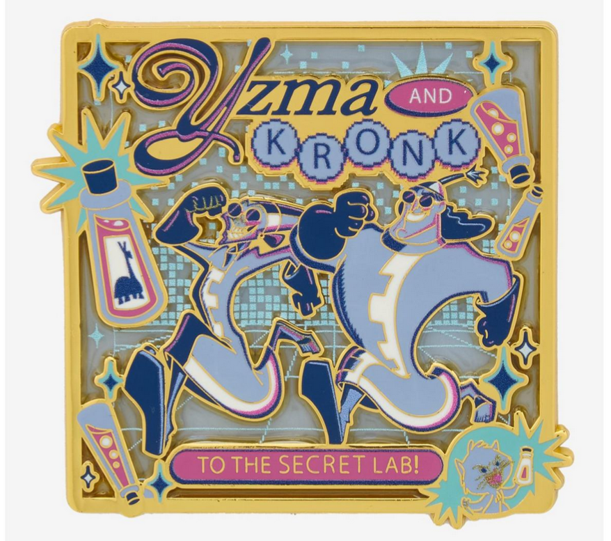 BoxLunch - Disney - Yzma & Kronk Stained Glass | PIN 113120