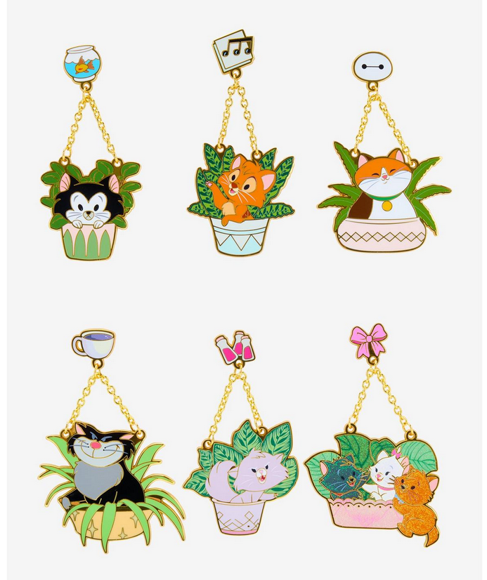 Cats in Planters Blind Box - Complete Set | PIN 113240