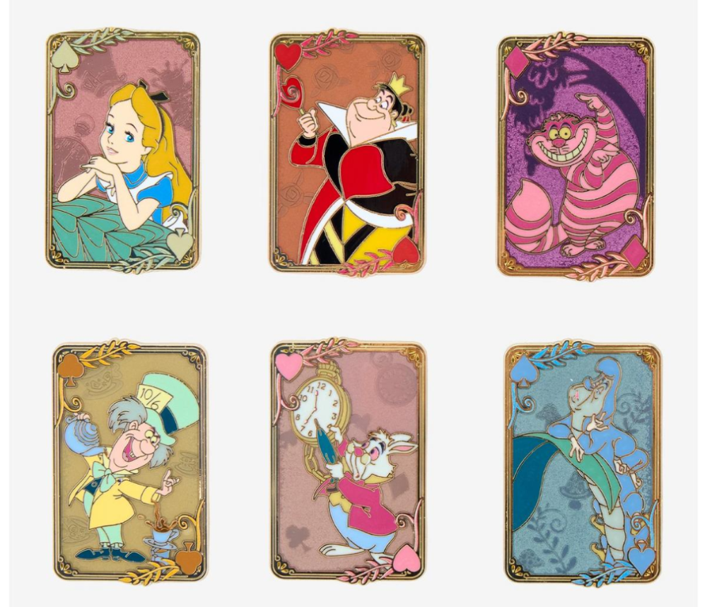 Alice in Wonderland Card Frames Blind Box - Complete Set | PIN 113258