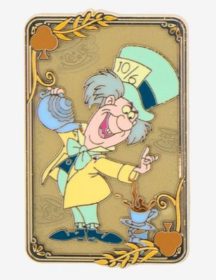 Alice in Wonderland Card Frames Blind Box - The Mad Hatter | PIN 113262