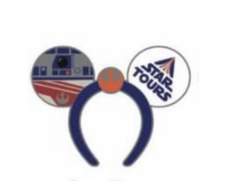 WDW Hidden Disney Series 2026 Wave A: Ear Headbands - Star Tours | PIN ...
