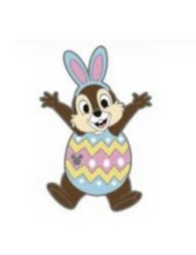 WDW Hidden Disney Series 2026 Wave A: Holiday - Chip - Easter | PIN 113376