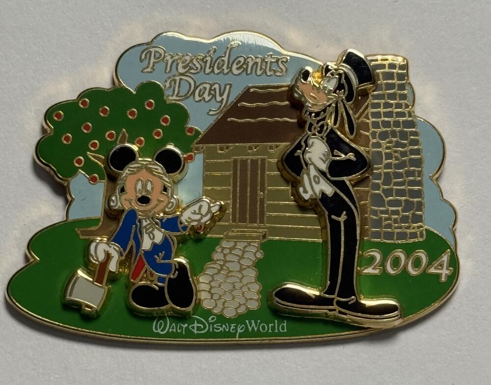 Unknown Series - Micky and Goofy Presidents’ Day 2004 | PIN 114340
