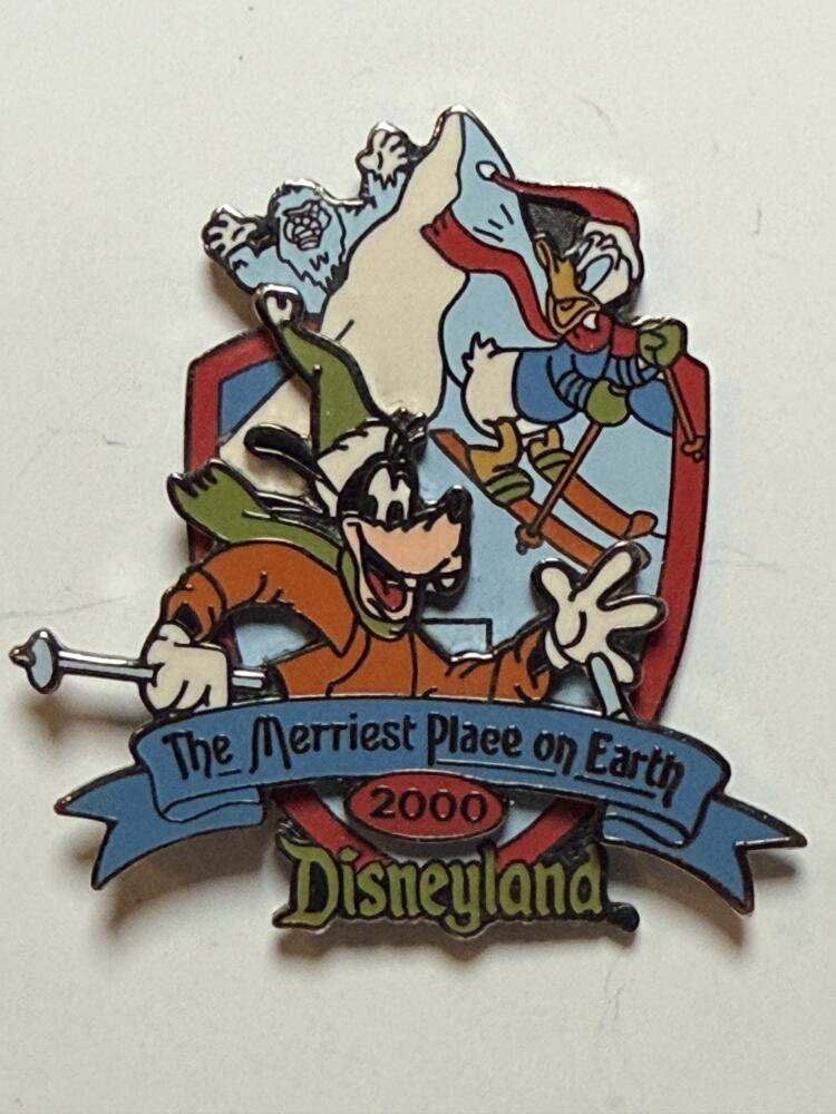 2000 Merriest place on earth - Donald & Goofy | PIN 114393
